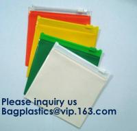 China Slider Zip Lock Grip Seal Custom Size Logo PVC Slider Closure Mat Zipper Bag Socks Sealing Poly Bags bagease bagplastics for sale