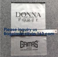 China k Plastic Bags Packaging Custom Clear Poly Pvc Slider Zipper Bag, Standup Cosmetics Packaging PVC Slider Bag for sale