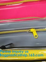 China Custom Made Clear Plastic Vinyl Pvc A4 File Bag With Slider k,Vinyl PVC Bags With Slider Zipper, BAGEASE, BAGPLAST for sale