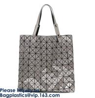 China PVC Shopping Handbags Bag Tote Shopper Handles Transparent Clear Large Capacity,Shopstyle Magnetic Snap Close UK Young for sale