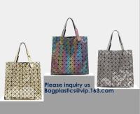 China PVC Shopping Handbags Bag Tote Shopper Handles Transparent Clear Large Capacity,Shopstyle Magnetic Snap Close UK Young for sale