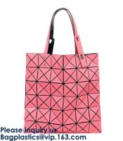 China PVC Shopping Handbags Bag Tote Shopper Handles Transparent Clear Large Capacity,Shopstyle Magnetic Snap Close UK Young for sale