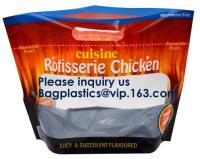 China Chicken Plastic Packaging Pouch Bag,Custom Printed Rotisserie Chicken Bags Roast Chicken Packaging Bag, Bagease, Bagplas for sale