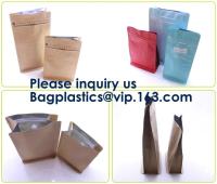 China POULTY & MEAT RETORT POUCH STAND UP POUCH FLAT BOTTOM POUCH QUAD SEAL BAG 3 SIDE SEAL BAG SPOUT POUCH KRAFT PAPER POUCH for sale