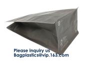 China Food Industrial Use And Moisture Proof Feature Resealable Zipper Kraft Paper Food Packaging Bags Doypack Pouch bags for sale
