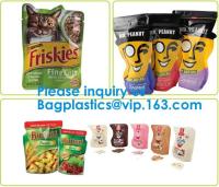 China High Barrier Silver Packaging Bags,Aluminum Foil Stand Up Pouch With Spout For Baby Food Packaging Bagease, Bagplastics for sale