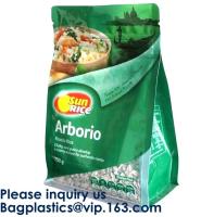 China Gold Print Laminated Stand Up With Zipper Aluminum Foil Pouch,Organic Foods/Cosmetics/Organic Baby Food/Coffee Packaging for sale
