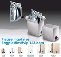 China Foil Stand Up Bag In Box For Juice,Standing Plastic Pouch Spout Proof Juice Water Bag In Box,5L/10L/20L Transparent/VMPE for sale