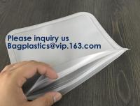 China PEVA Snack Food Packaging Custom Printing Logo Reusable PEVA Food Sandwich Storage Bag,Vaccum Bag For Food for sale