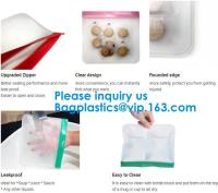 China FDA Approved Zip Lock Bags Food Packaging Zipper peva Reusable k Sandwich Bag,Eco-Friendly Soft Clear PEVA Bag Wit for sale