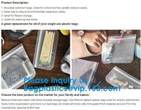China FDA Approved Zip Lock Bags Food Packaging Zipper peva Reusable k Sandwich Bag,Eco-Friendly Soft Clear PEVA Bag Wit for sale