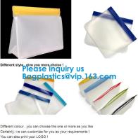China FDA Approved Zip Lock Bags Food Packaging Zipper peva Reusable k Sandwich Bag,Eco-Friendly Soft Clear PEVA Bag Wit for sale