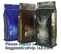 China Box Bottom Bags Stand up Pouch Side Gusset bag Flat Bags Twist Film,RICE PACKAGING BAGS, chocolate packaging pouch bag for sale