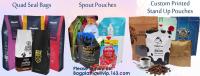 China Recycled Eco Friendly Corn Starch k Stand Up Food Packaging 100% Compostable Biodegradable Plastic Pouch Bag for sale