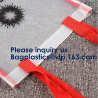 China Large Merchandise Pink and Purple Thick Plastic PVC Gift Bags Retail Clothing Shopping Bags,eco-friendly transparent sho for sale