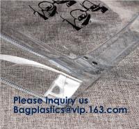 China Promo Custom Logo PVC shopping bag gift bag printed bag, Reusable PVC Plastic Transparent Shopping Bag, Bagease, PACK for sale