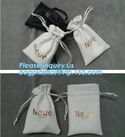 China Various Size Brown Pu Leather Drawstring Cosmetic Pouch Promotional Make Up Organizer Bag With Drawstring Bagease for sale