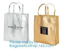 China Metallic Laminated Non Woven Bag Eco-Friendly Cheap Promotional Shopping Non Woven Bag Recyclable Zip Non Woven Bag For for sale