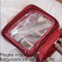 China Cosmetic Pouch Handbag Toiletry Bag Barrel Shaped Travel Cosmetic Bag Round Drawstring Makeup Organizer Storage Bag for sale