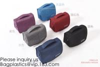China 16 OZ Washed Canvas Travel Toiletry Bag Lady Pouch Classical Men And Women Blank Cosmetic Bag, bagease, bagplastics for sale