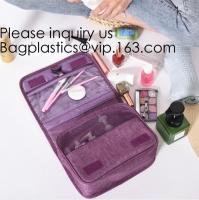 China Fashion Waterproof High Quality Multi-Function Travel Makeup Organizer Women Cosmetic Bag,Canvas Women Cosmetic Bag With for sale