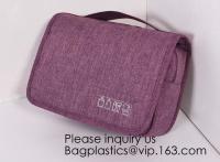 China Cotton Canvas Cosmetic Bag Makeup Personalized Plain Blank Canvas Makeup Bag,Toiletry Bag Travel Makeup Bags, bagease for sale