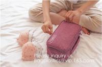 China Women Travel Organizer Cosmetic Bag Hanging Toilet Bag,Cosmetic Bag Neoprene Makeup Bag for Woman, bagease, bagplastics for sale