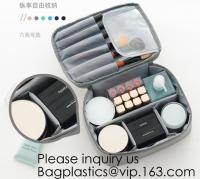 China Personalized Portable Bridesmaid Gift Canvas Cosmetic Bag,Washed Canvas Toiletry Cosmetic Bag, Bagease, bagplastics for sale