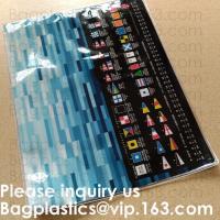 China Slider Zip Folder PVC File Clear Pencil Pen Bag,Promotional Prices Slider Zipper Clear Pvc Zip Lock Filing Bag, bagease for sale