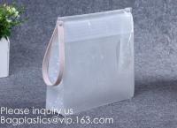 China Vinyl Document Newspaper File Pen Zipper Bags,Coin Bag Pvc Slider Zipper Waterproof Pouch Bag, Ecofriendly Non-toxic for sale