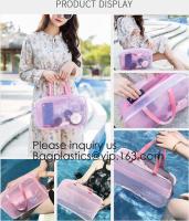 China Small Storage Bags For Makeup Zipper Pouch Travel Cosmetic Transparent Clear PVC Bag,Makeup Bag Waterproof Cute Clear Tr for sale