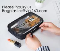 China Travel Transparent Toilet Pvc Cosmetic Bag Clear Easy-Carry Makeup Pouch,Large Capacity Beautiful Cute PVC Cosmetic Pouc for sale