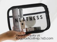 China Travel Accessory Cosmetic Bag Waterproof Makeup Pouch Cactus Flamingo Wash Kits Organizer,OEM promotion bag clear pvc cu for sale