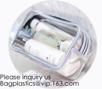 China Clear Transparent Plastic PVC Bags Travel Makeup Cosmetic Bag Toiletry Zip Pouch,Toiletry Makeup Bag Pouch With Zipper C for sale