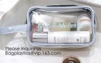 China Clear Transparent Plastic PVC Bags Travel Makeup Cosmetic Bag Toiletry Zip Pouch,Toiletry Makeup Bag Pouch With Zipper C for sale