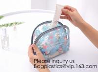 China Custom Printing Recycled Soft Pvc Zipper Cosmetic Pouch,Transparent Customer Design PVC Cosmetic Pouch, bagease, bagplas for sale
