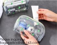China Custom Printing Recycled Soft Pvc Zipper Cosmetic Pouch,Transparent Customer Design PVC Cosmetic Pouch, bagease, bagplas for sale
