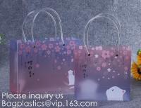 China Custom Clear Pvc Lady Handbag Set Transparent Beach Tote Bag With Inner Pouch,Shoulder Tote Holographic PVC Beach Bag for sale