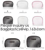 China Cosmetic Bag Women Makeup Organizers Clear PVC Cosmetic Cases Toiletry Bag Purse Transparent Pouch,Tote Travel Toiletry for sale