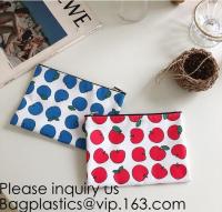 China Canvas Cosmetic Bag Bulk Customized Canvas Makeup Bag For Women,Personalized Eyelash Makeup Canvas Cosmetic Bag With Zip for sale