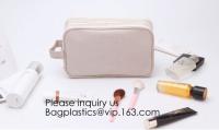 China New Fashion Travel Makeup Brush Mesh Cosmetic Bag,Portable Canvas Travel Organizer Cosmetic Bag Toiletry Makeup Wash Bag for sale