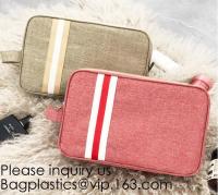 China Travel Handy Canvas polyester Men Toiletry Bag Travel Makeup Cosmetic Organizer Toiletry Bag,Pouch Canvas Cosmetic Bag for sale