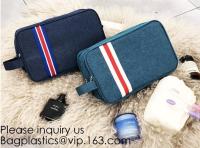 China Travel Handy Canvas polyester Men Toiletry Bag Travel Makeup Cosmetic Organizer Toiletry Bag,Pouch Canvas Cosmetic Bag for sale