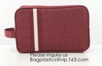 China Wholesale Custom Logo Mini Small Blank Black Cotton Canvas Travel Cosmetic Pouch Makeup Bag, bagease, bagplastics pak for sale