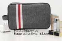 China Wholesale Custom Logo Mini Small Blank Black Cotton Canvas Travel Cosmetic Pouch Makeup Bag, bagease, bagplastics pak for sale