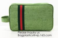 China Wholesale Custom Logo Mini Small Blank Black Cotton Canvas Travel Cosmetic Pouch Makeup Bag, bagease, bagplastics pak for sale