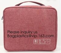 China Canvas Toiletry Pouch Travel Makeup Bag Cosmetic Bag,toiletry bag travel makeup storage bag makeup bag wholesale for sale