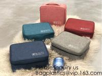 China Canvas Toiletry Pouch Travel Makeup Bag Cosmetic Bag,toiletry bag travel makeup storage bag makeup bag wholesale for sale