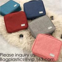 China Canvas Toiletry Pouch Travel Makeup Bag Cosmetic Bag,toiletry bag travel makeup storage bag makeup bag wholesale for sale