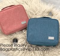 China Canvas Toiletry Pouch Travel Makeup Bag Cosmetic Bag,toiletry bag travel makeup storage bag makeup bag wholesale for sale